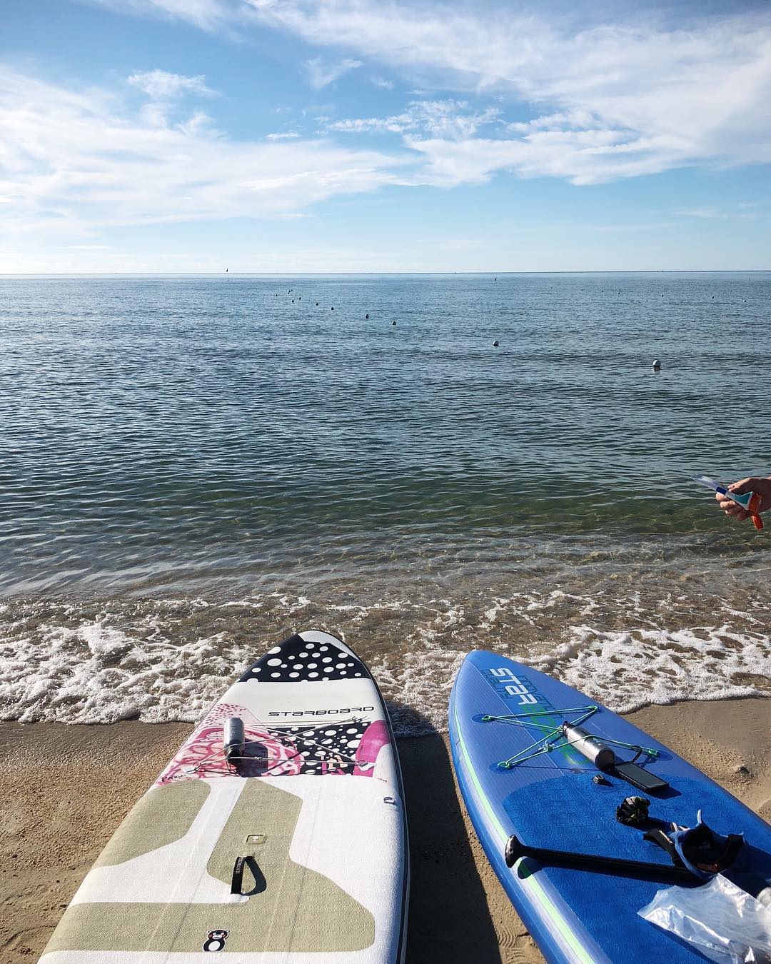 Fun Morning SUP in lamai - Girl on Samui